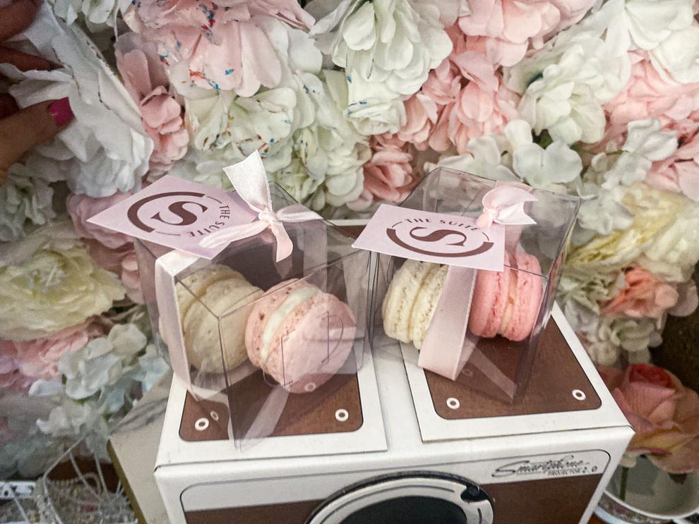 Macaron Favor Box - 2 Macarons – The Gingerbread Lady Bakery